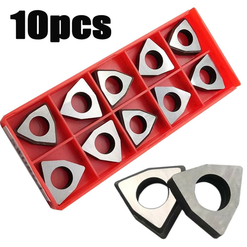 10Pcs MW0804 Carbide Shim Trigon Turning Blade Gasket For WNMG0804 ...