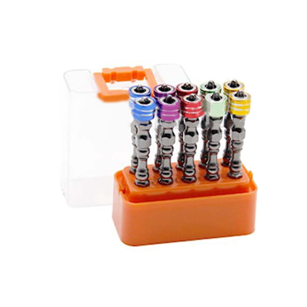 10Pcs Magnetic Cross Bit Set Impact Double Head Hardness Screwdriver ...