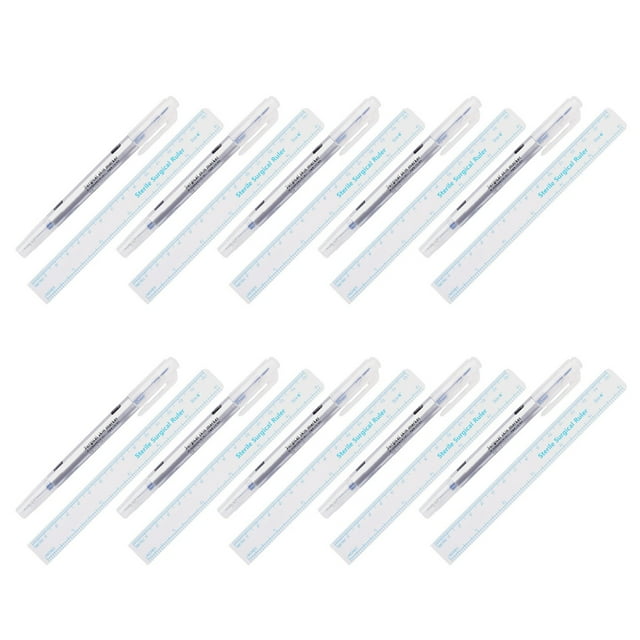 10Pcs Makeup Positioning Marker Pen Surgical Skin Mark Tool ...