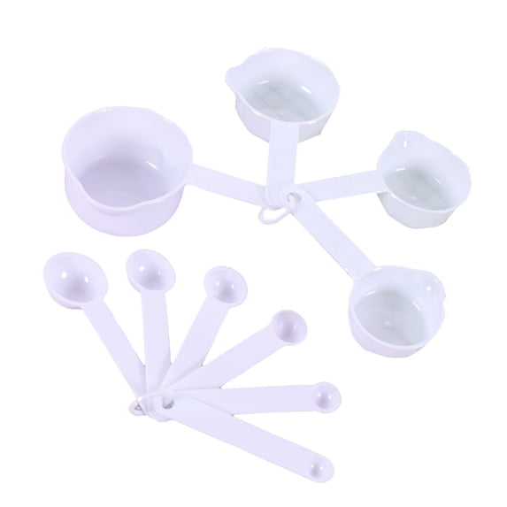 10Pcs Measuring Spoon and Cup Set for Baking Cooking Food Graded ...