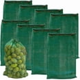 10Pcs Mesh Onion Bags Reusable Produce Storage Bags with Drawstring ...