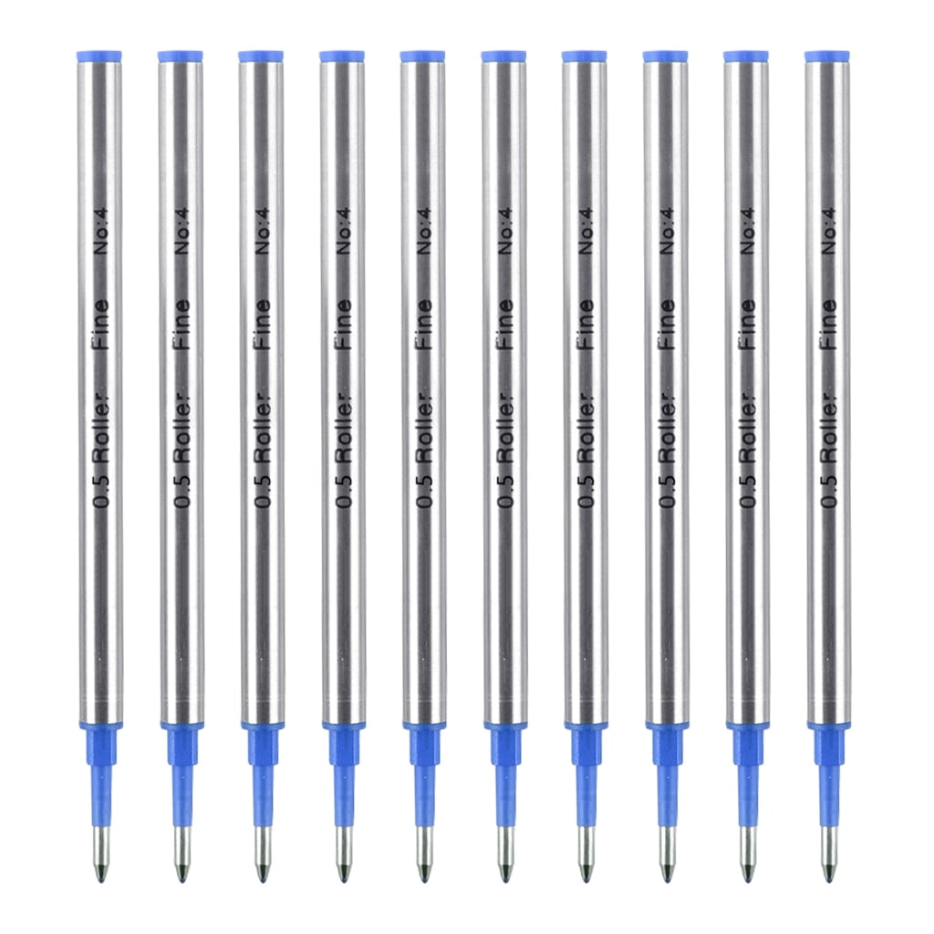 10Pcs Metal Ballpoint Pen Refills Universal Pen Refills Smoothly ...