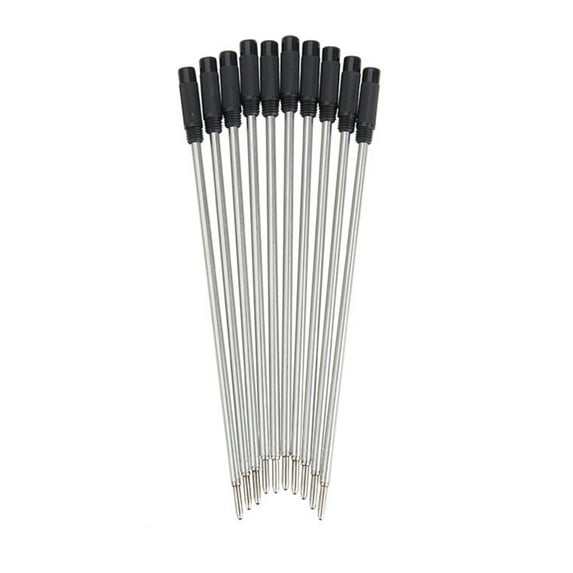 10Pcs Metal Ballpoint Pen Refills for Twist Action Ballpoint Pens ...