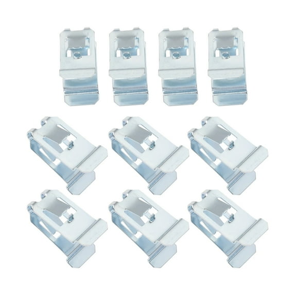10Pcs Metal Car Roof Handle Interior Trim Panel Clip Ceiling Handle ...