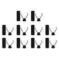 10Pcs Metal Elastic Rope Fasteners Clip Drawstring Cord Lock For ...