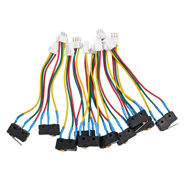 10Pcs Metal Gas Water Heater Tiny Switch Three-Wire Small Switch ...