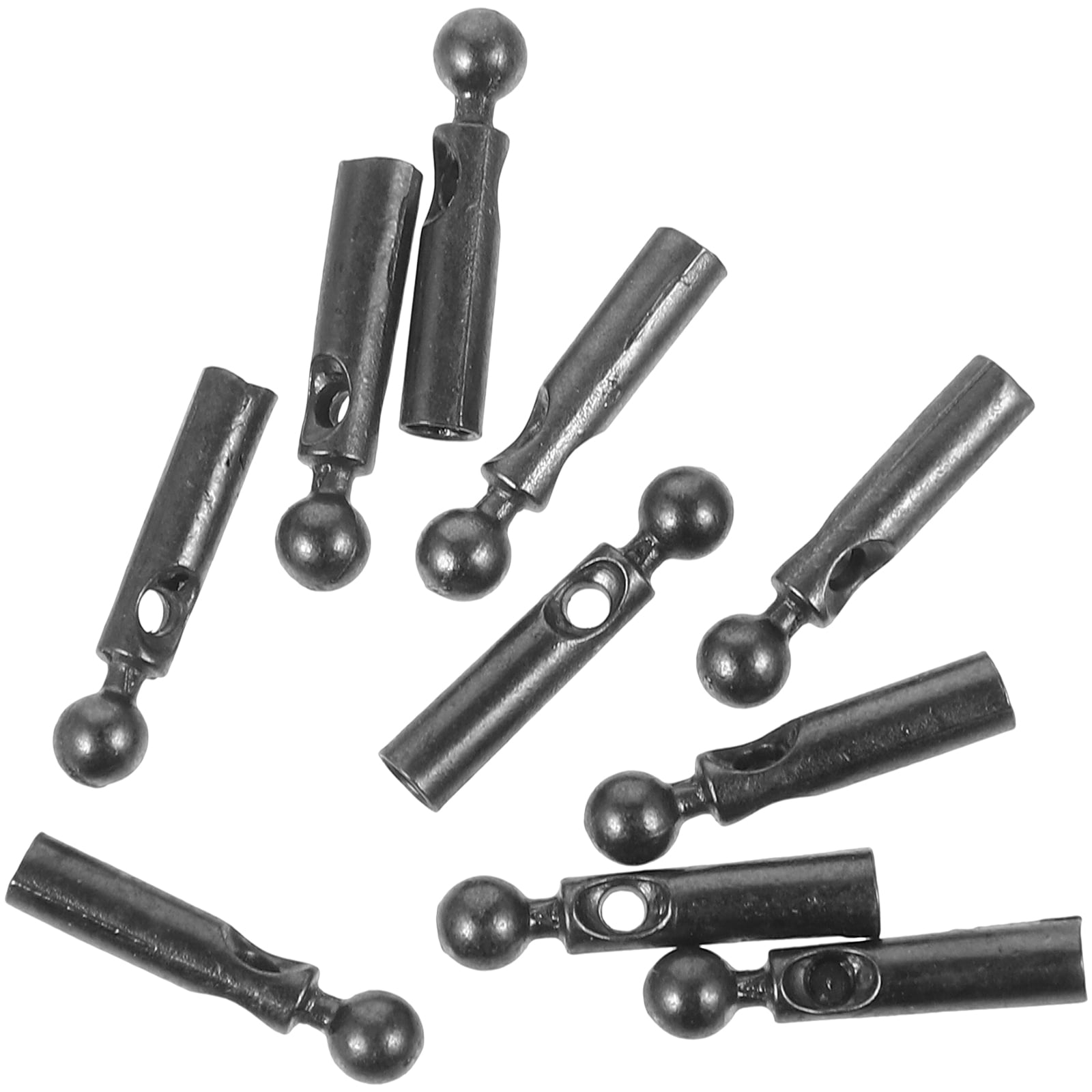 10Pcs Metal Umbrella Bone Covers Tail Beads Replacement Umbrella ...