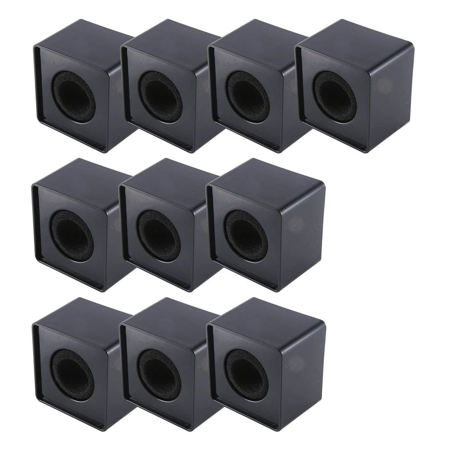 10Pcs Microphone MarkFlag Mic Station-Cube Square Interview Box Stand ...