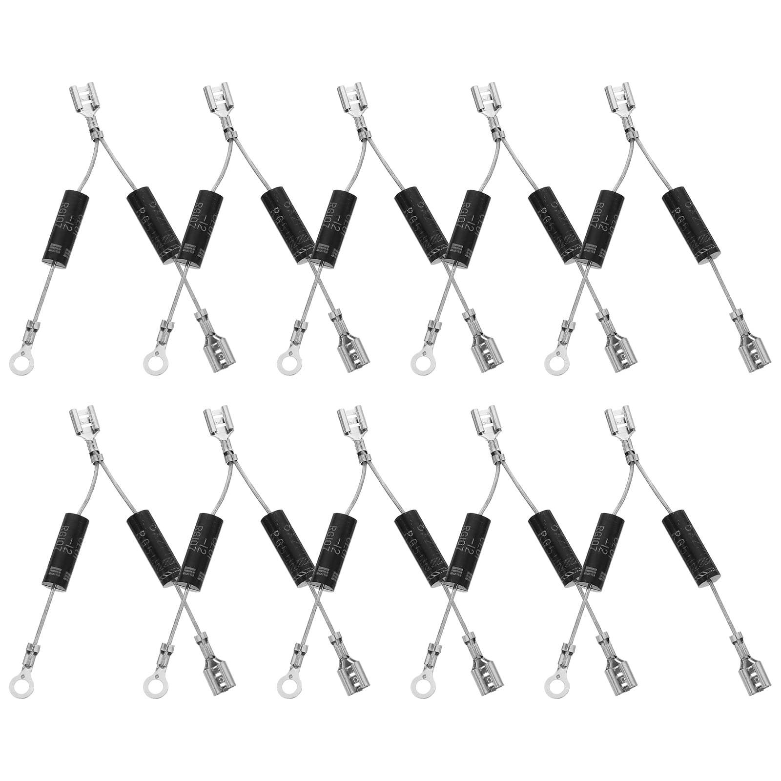 10Pcs Microwave Oven High Voltage Diode Replacement Unidirectional ...