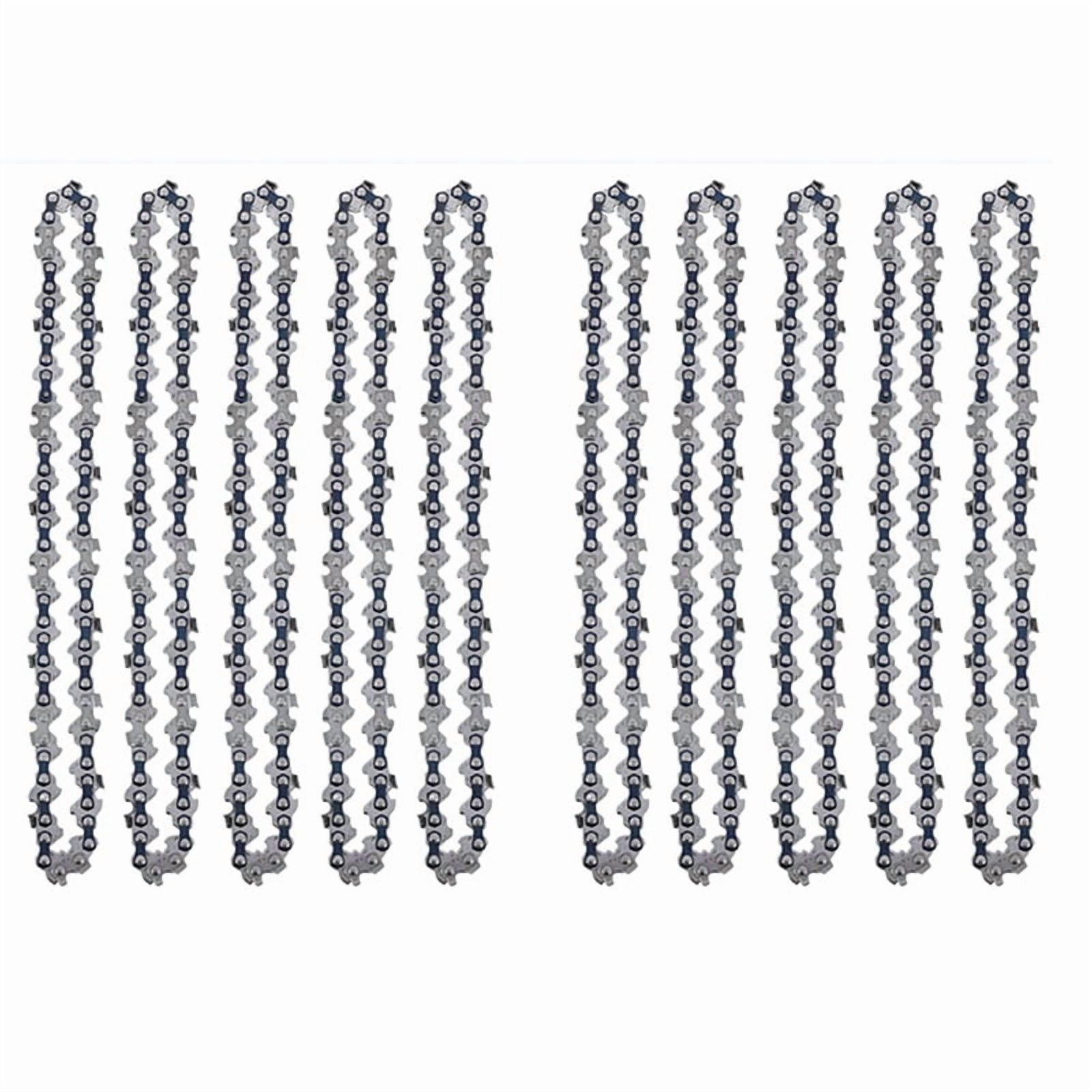 10Pcs Mini Chainsaw Chain 6 Inch Chainsaw Chain Guide Saw Chain ...