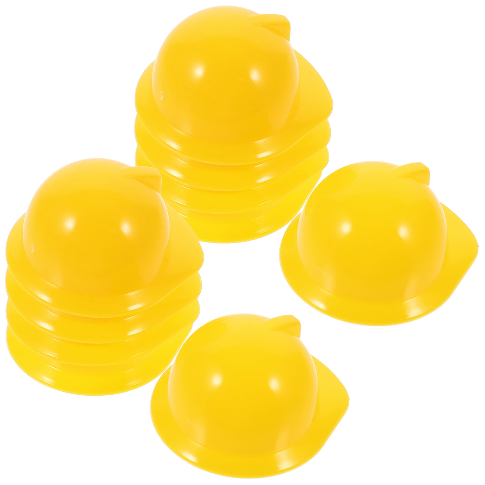 10Pcs Mini Construction Hat Plastic Mini Construction Cap Doll Dress Up ...