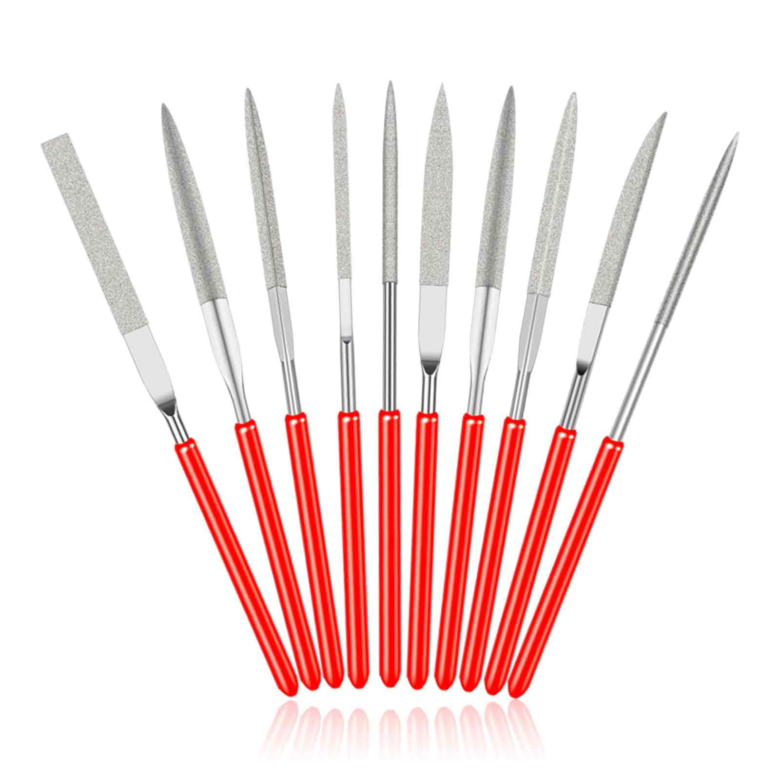 10Pcs Mini Diamond Needle File Set, Small Metal Files for Steel, Mini ...