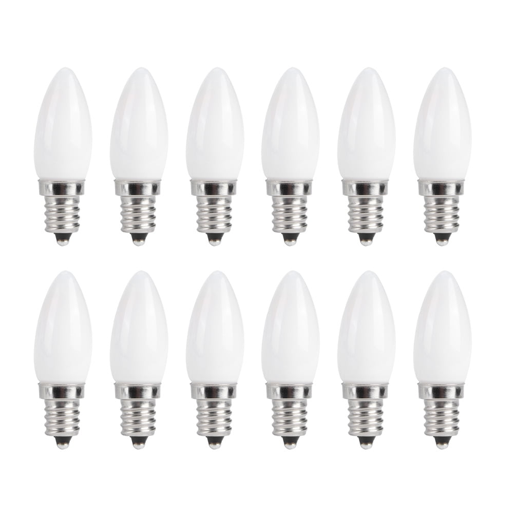 10Pcs Mini E12 LED Candelabra Light Bulbs 1.5W AC 230V for Home Car ...