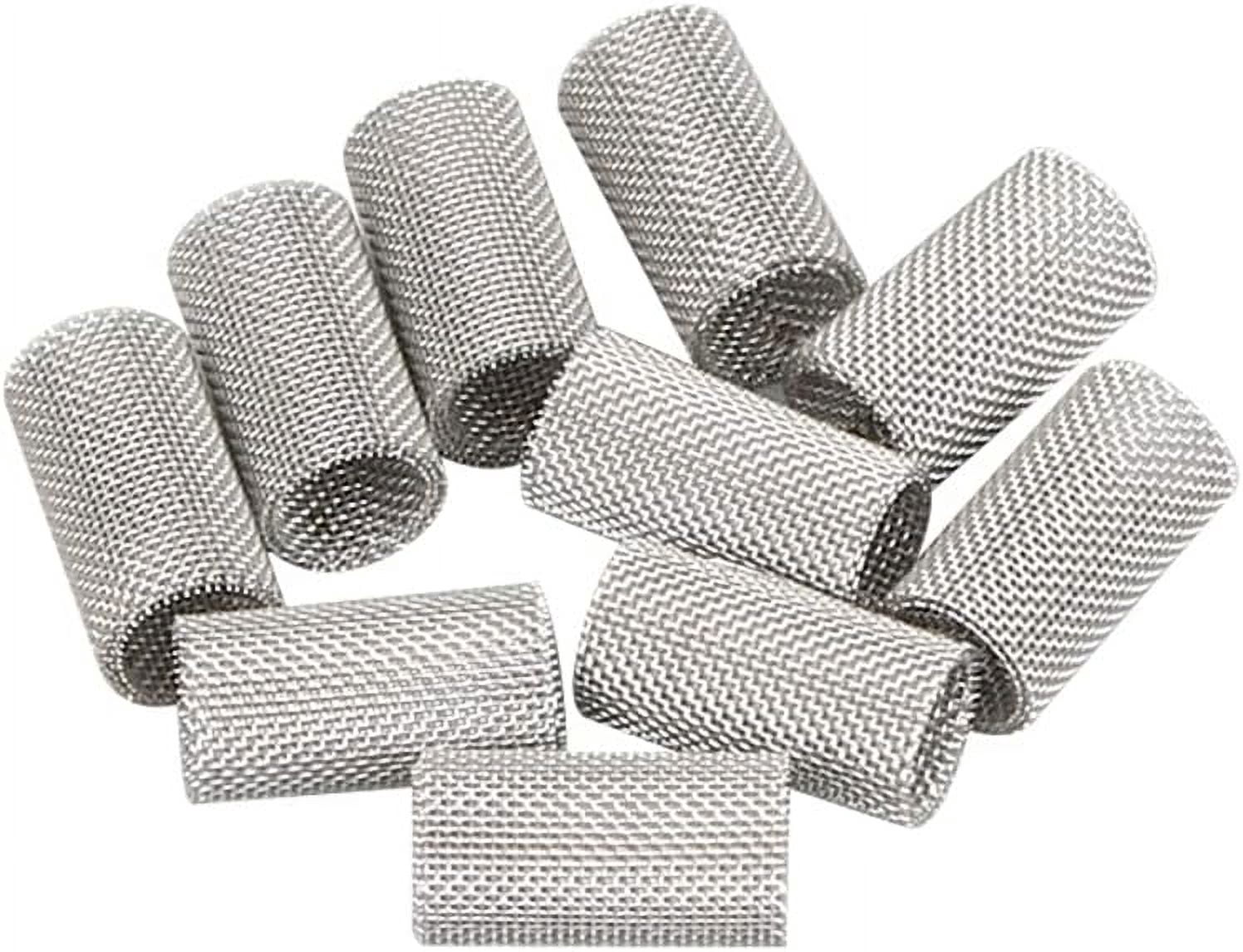 10Pcs Mini Glow Plug Burner Strainer Screen, Sovob Stainless Steel ...
