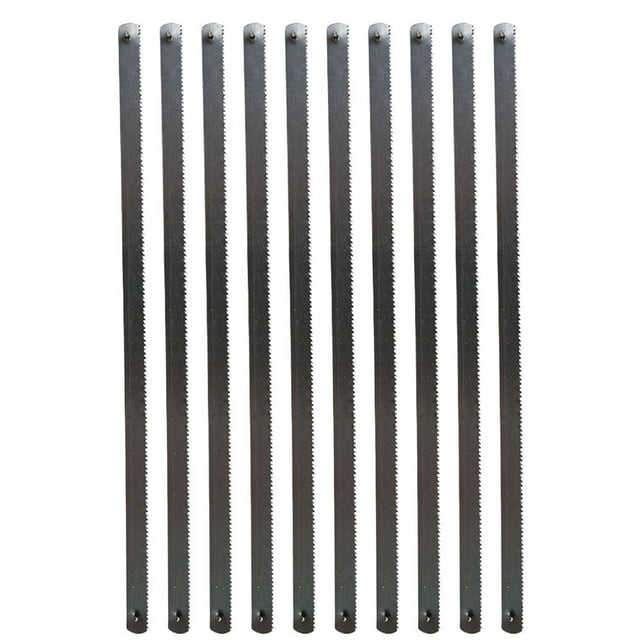 10Pcs Mini Hacksaw Blades 6Inch 24TPI Carbon Steel for Wood and Plastic ...