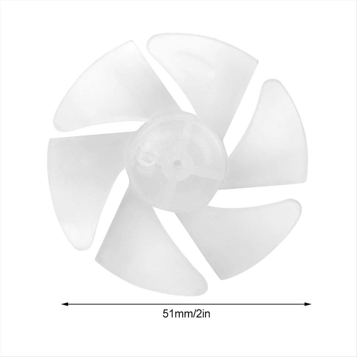 10Pcs Mini Plastic Fan Blade Small Power Hair Dryer Fan Motor ...