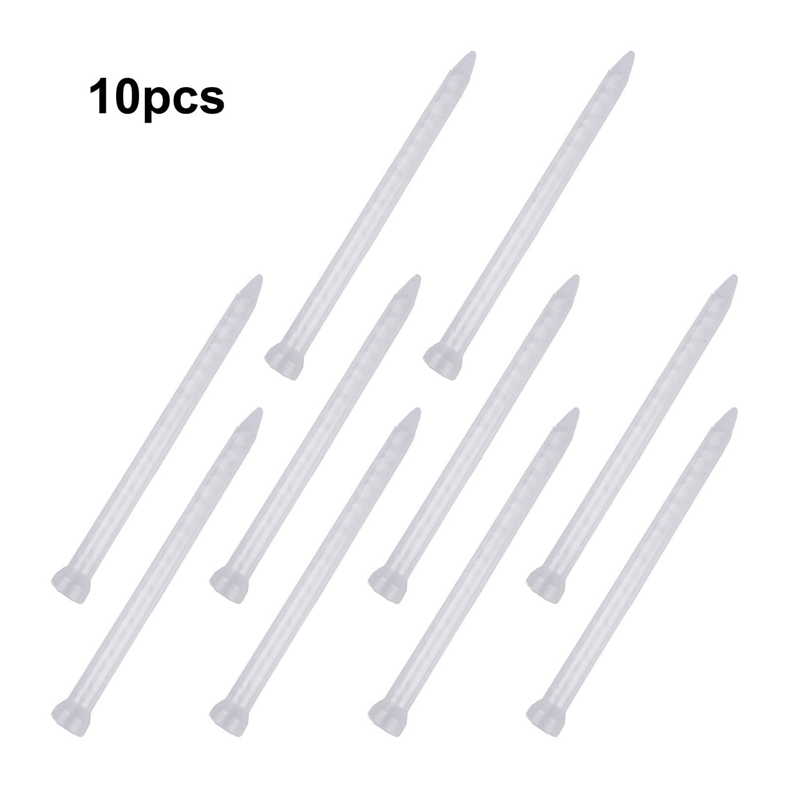 10Pcs Mixing Tube 10-18 Ab Glue Mixing Nozzle White Core Yellow Core ...