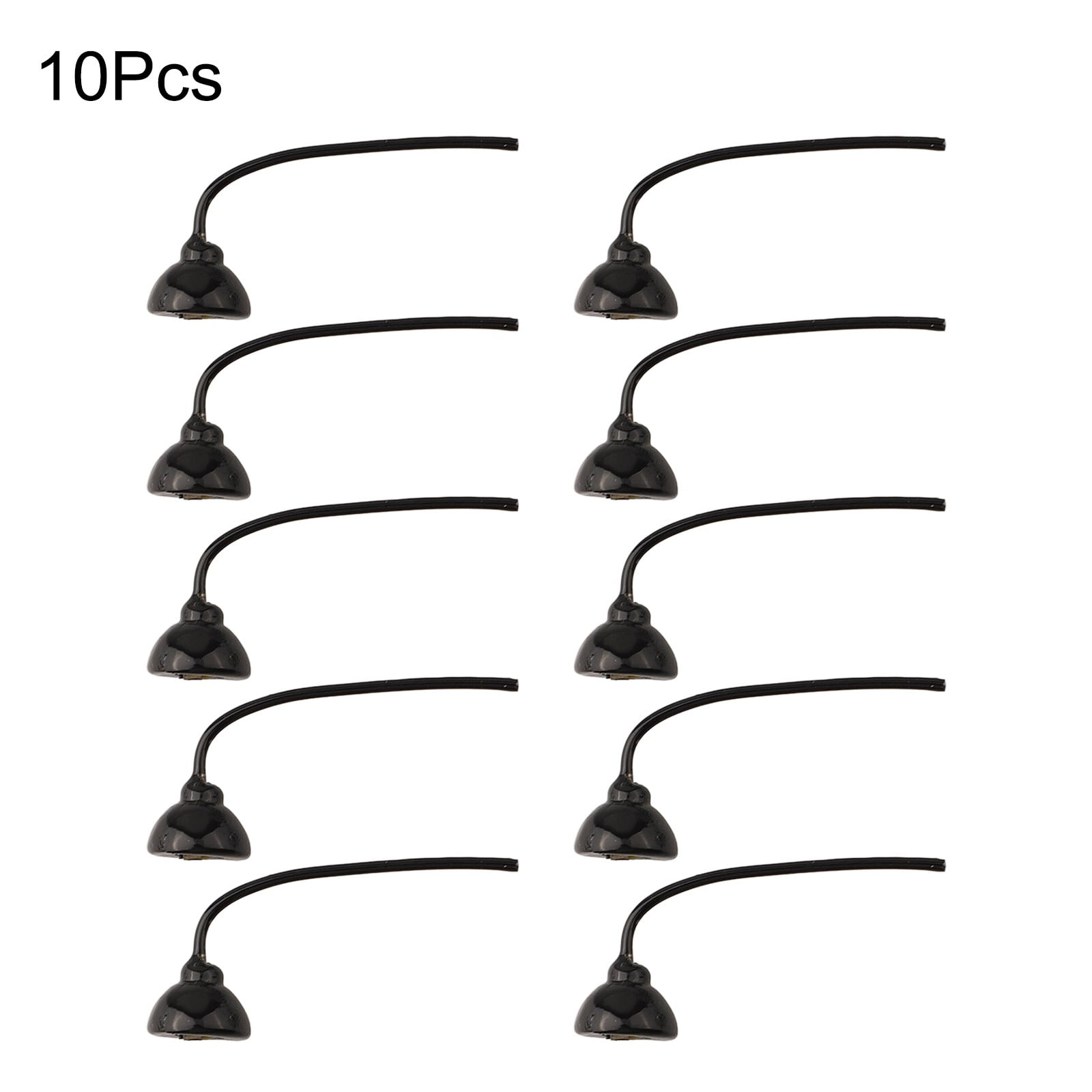 10Pcs Model Railway Warm White Wall Lights LED Street Light HO Scale ...