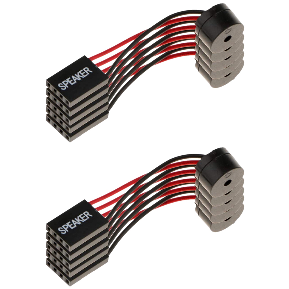 10Pcs Motherboard Speaker Buzzer PC Computer Motherboard Internal Beep ...