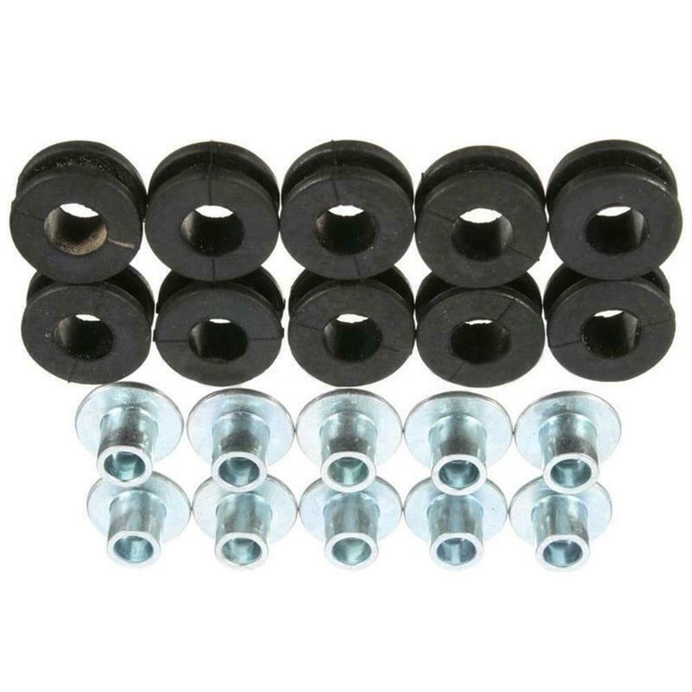 10Pcs Motorcycle Rubber Grommets Bolt for /Suzuki//Fairing for Kawasaki ...