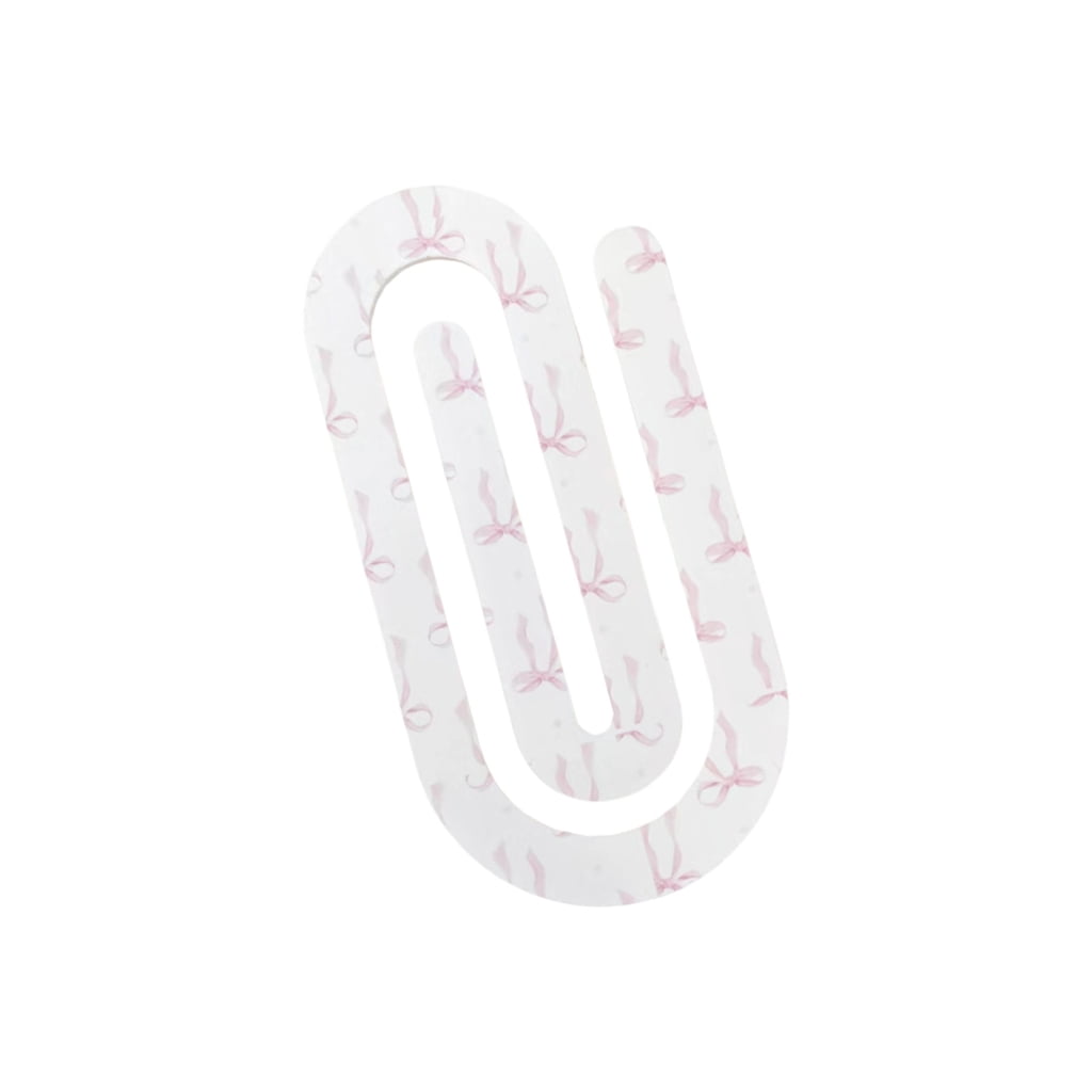 10Pcs Multipurpose Document Clip Acrylic Paperclip Bookmarks Book Page ...