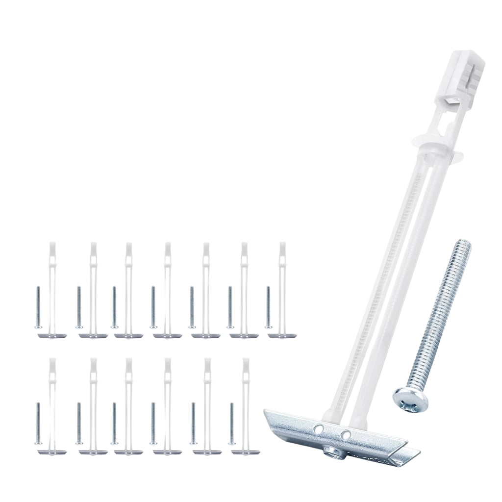 10Pcs Multipurpose Hollow Wall Anchors With Long Bolts for Mounting ...