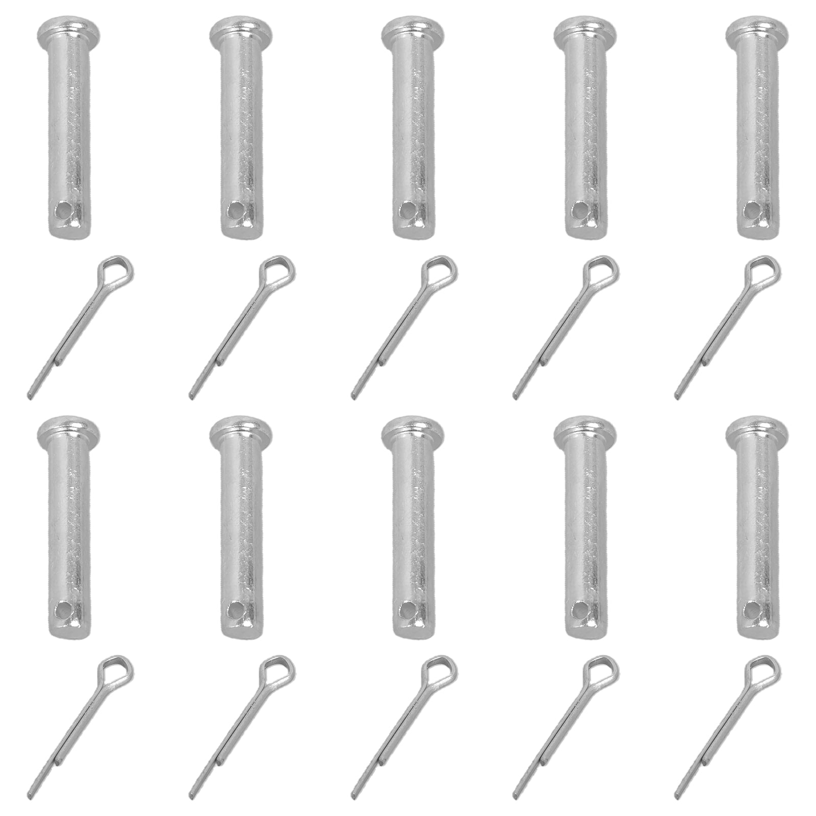 10Pcs Multipurpose Single Hole Clevis Pin Stainless Steel Link Hinge ...