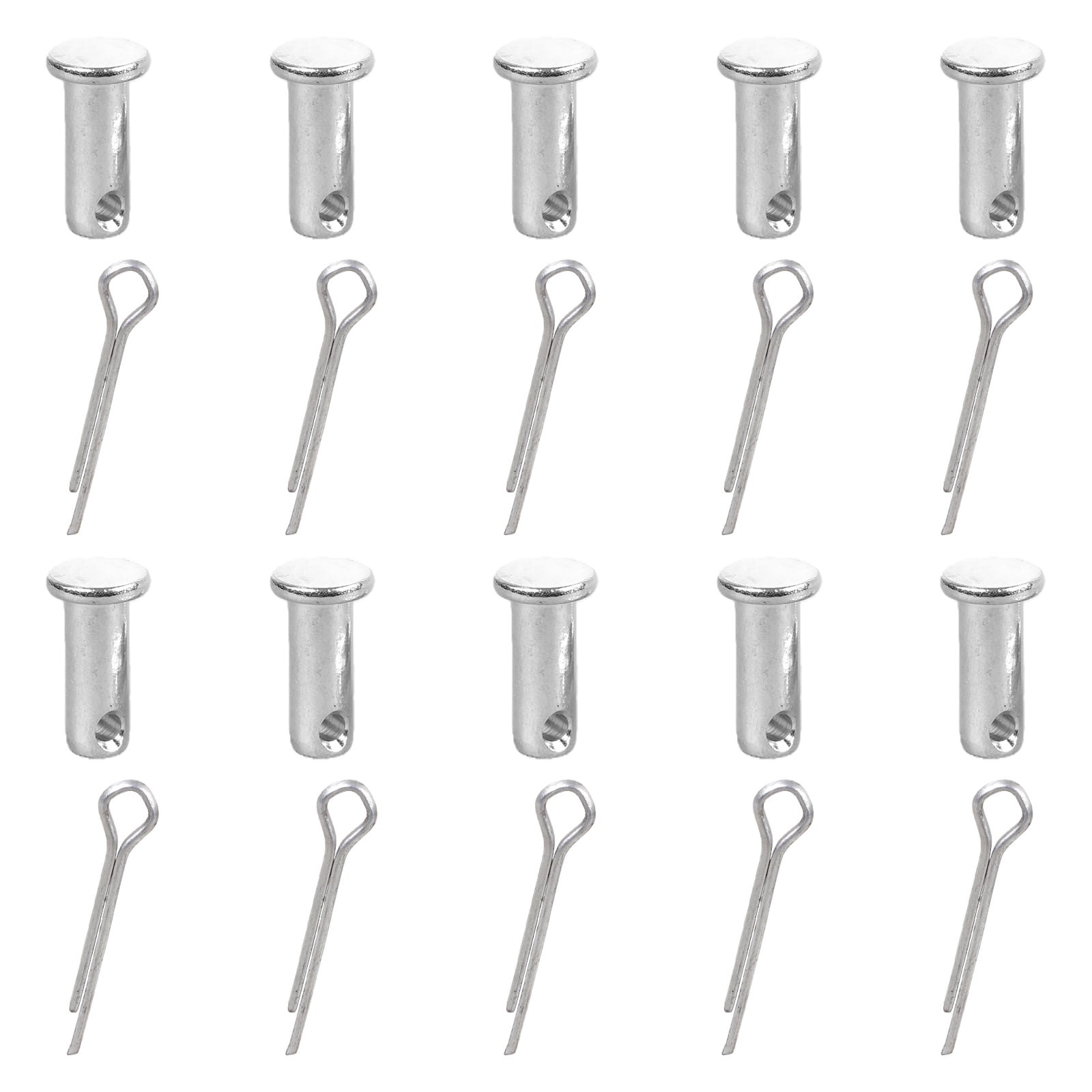 10Pcs Multipurpose Single Hole Clevis Pin Stainless Steel Link Hinge ...