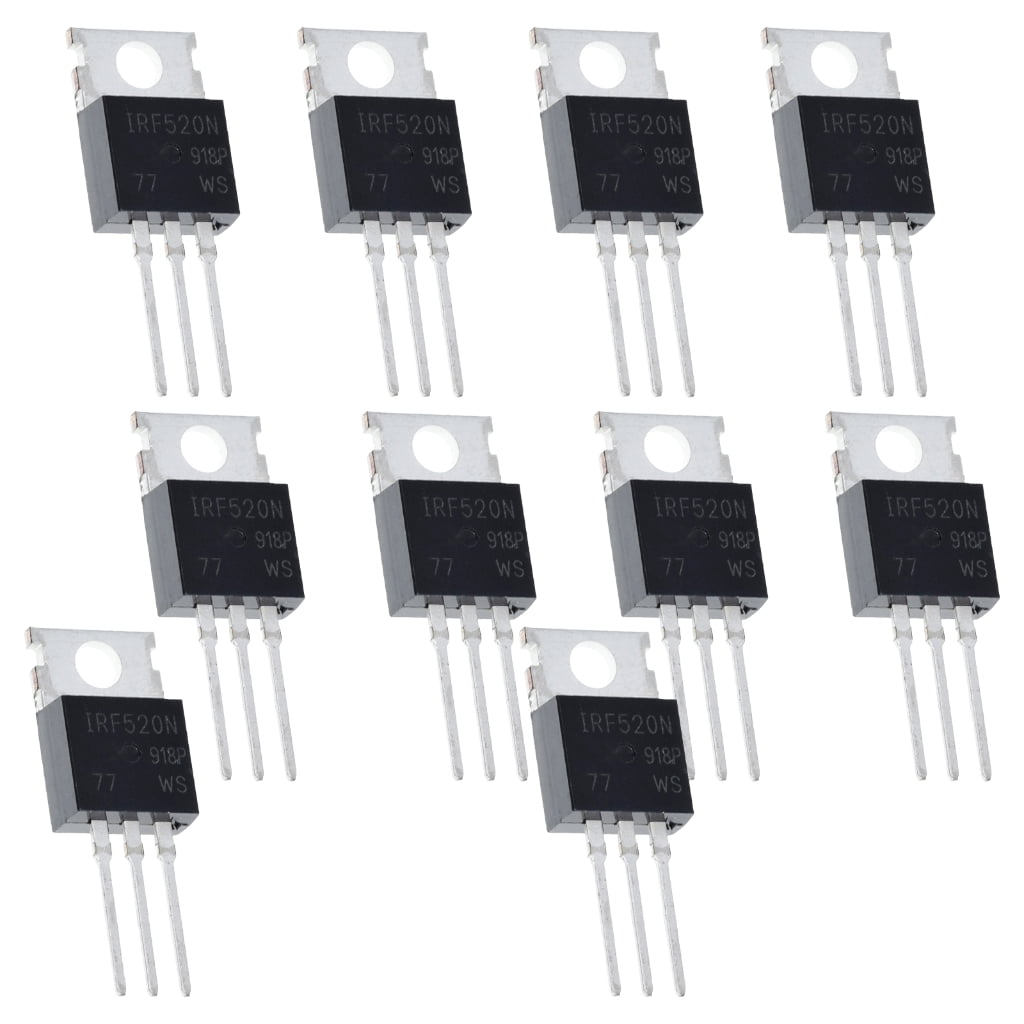 10Pcs N-Channel Power MOSFET Transistor 33Amp 100V IRF540N MOSFET ...