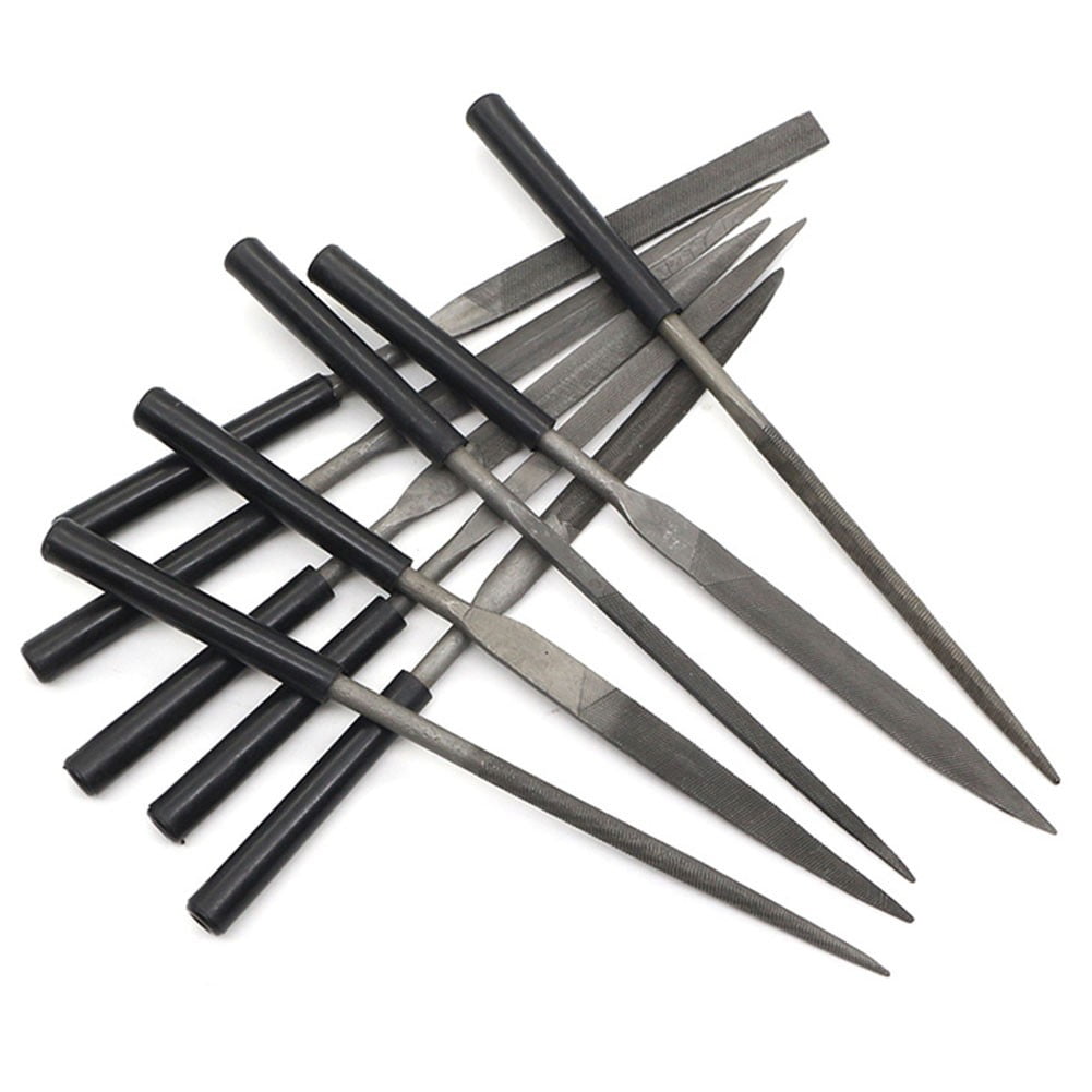 10Pcs Needle Files Set Hand Files Steel Rasp Needle Filing Woodworking ...