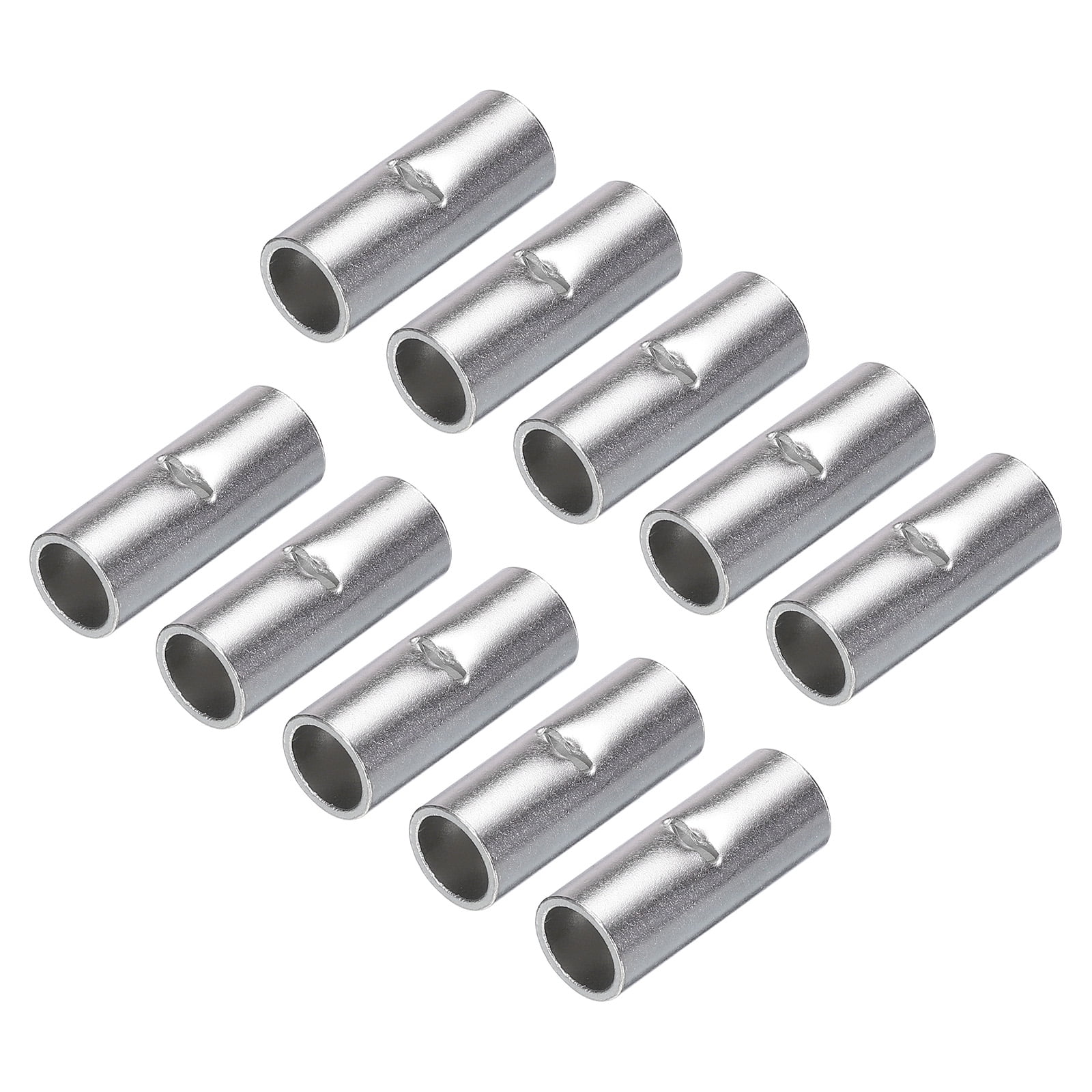 10Pcs Non Insulated Butt Connectors 4AWG Wire Connector BN-22 for ...