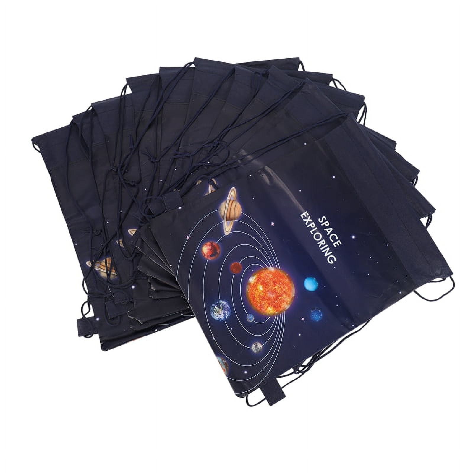 10Pcs Non-Woven Outer Space Planet Party Gifts Bags Baby Shower Candy ...