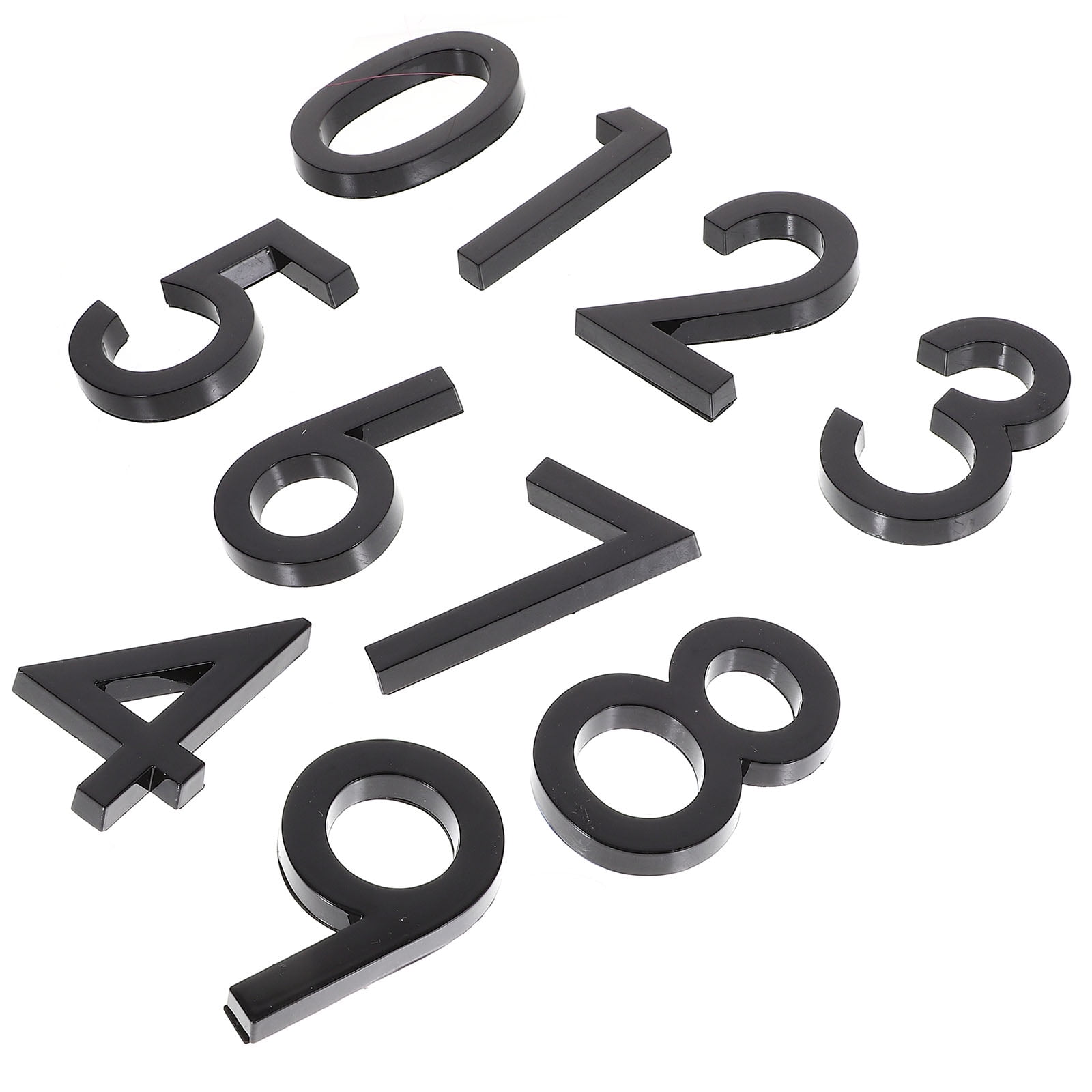 10Pcs Number Sign Wall-mounted Door Hanging Number Sign Decor Easy ...