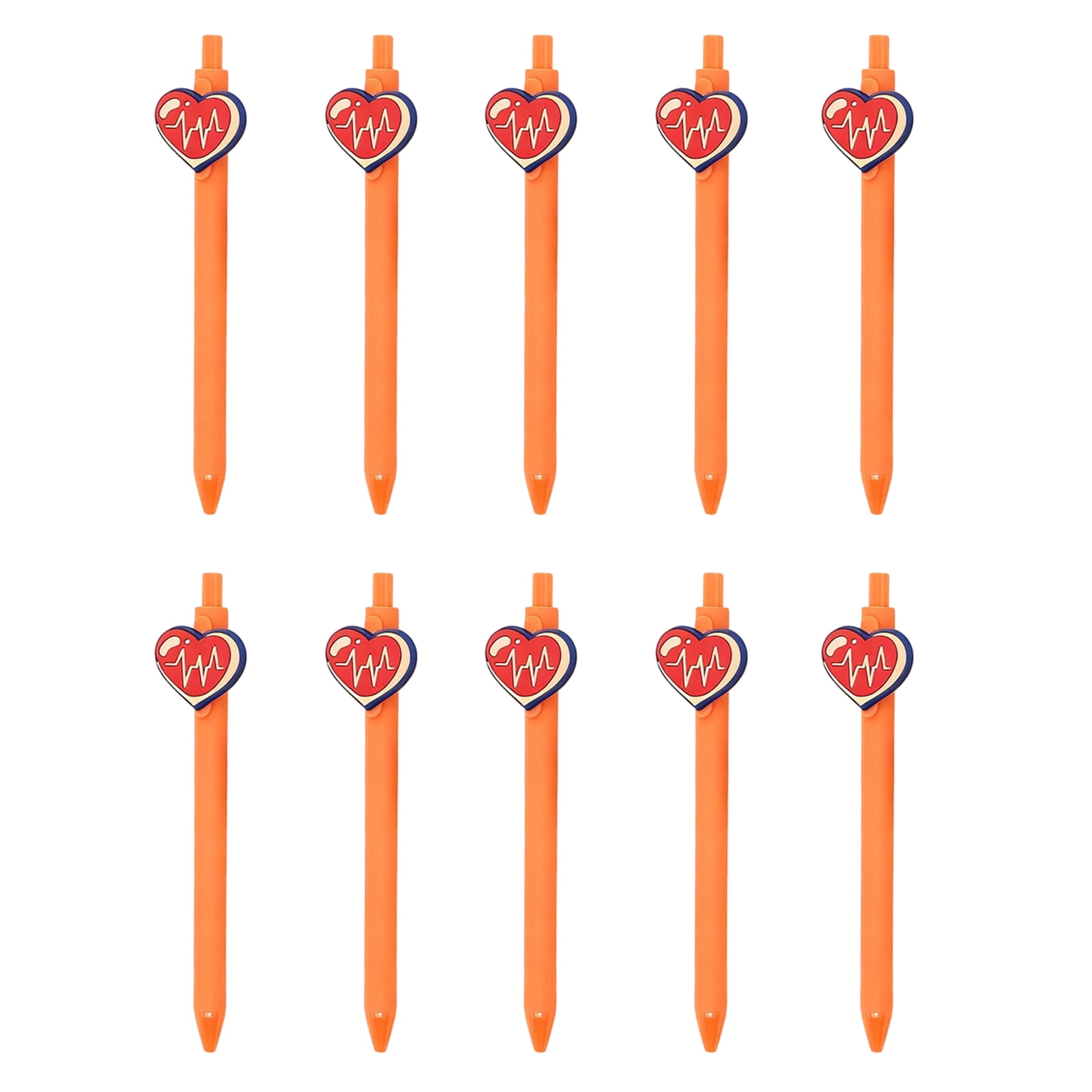 10Pcs Nurse Themed Ballpoint Pens Retractable Ballpoint Pen 1.0mm Black ...