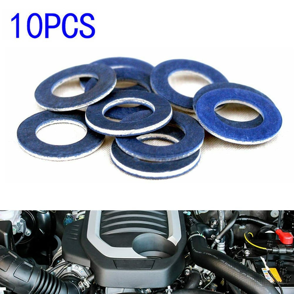10Pcs Oil Drain Plug Gasket Crush Washer 90430-12031 For Toyota Parus ...
