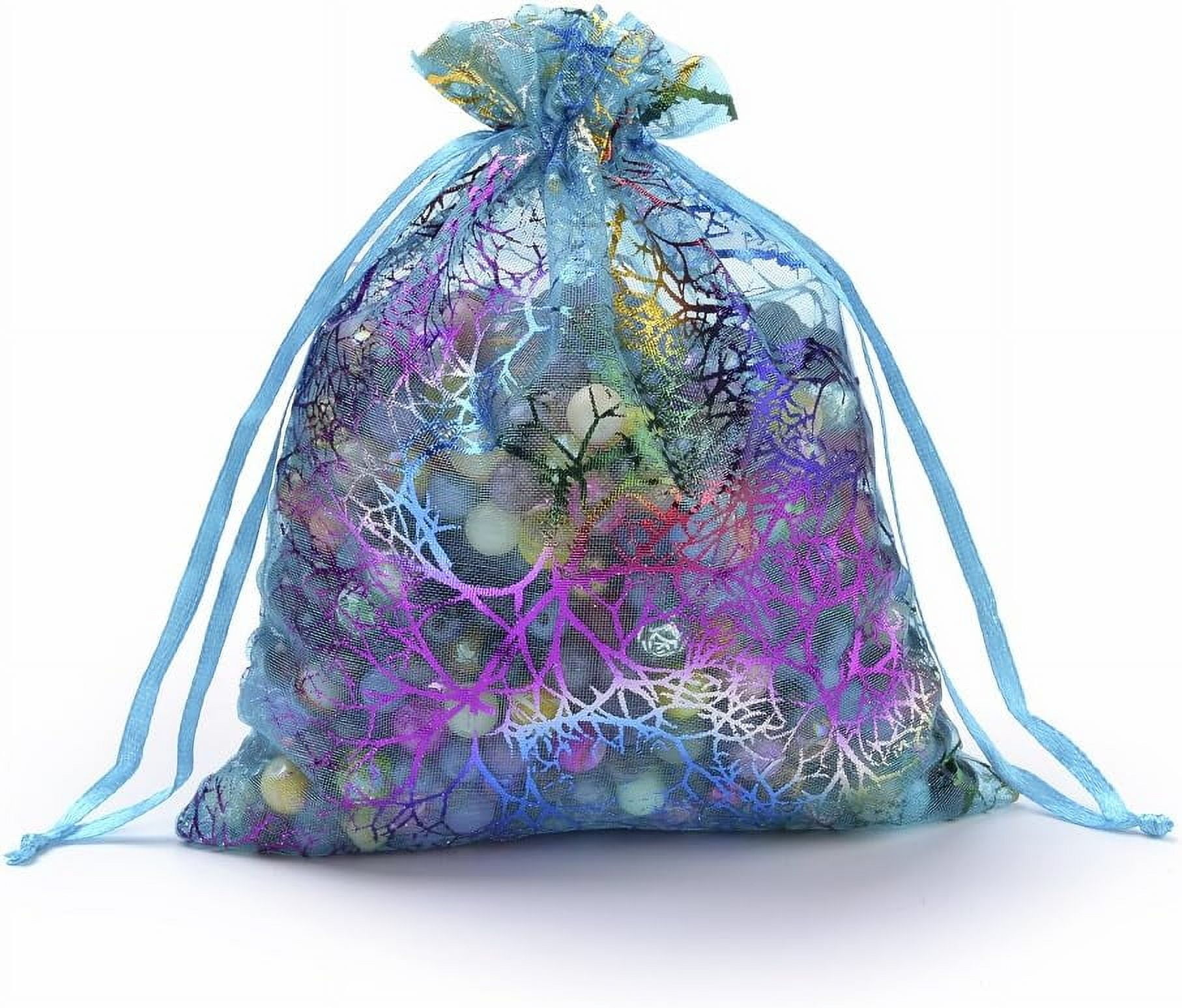 10Pcs Organza Gift Bags Drawstring Bags Organza Pouches for Potpourri ...