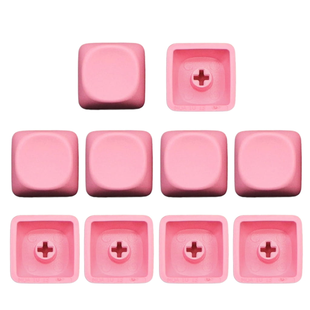 10Pcs PBT Blank DIY Keycap Mechanical Keyboards 1U MOA Profile No Print ...