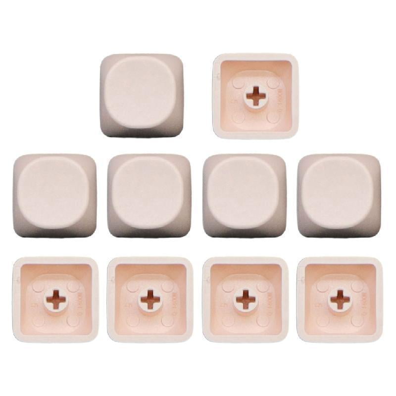 10Pcs PBT Blank DIY Keycap Mechanical Keyboards 1U MOA Profile No Print ...
