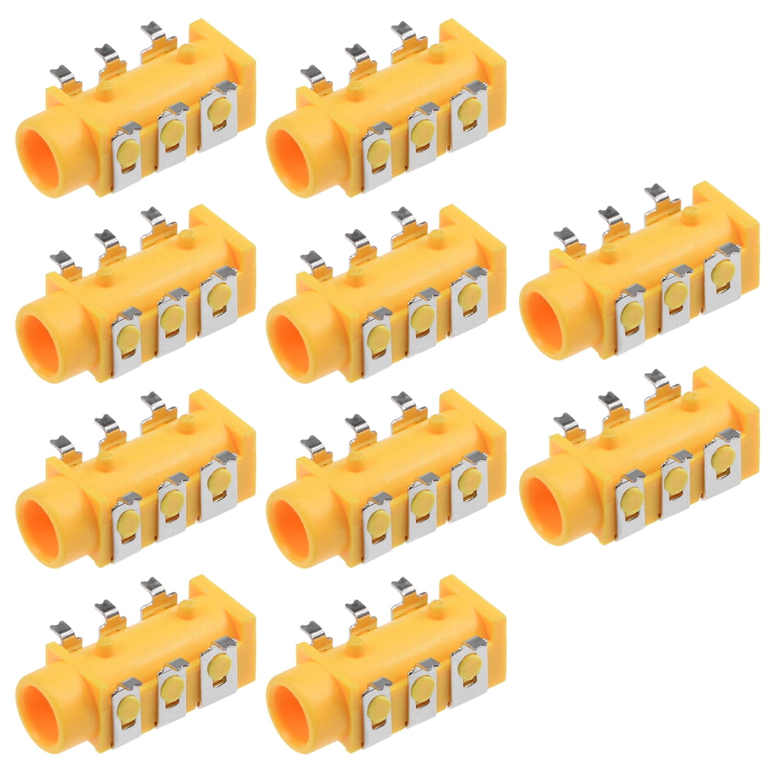 10Pcs PCB Mount 3.5mm 6 Pin Socket Stereo Jack Audio Video Connector ...