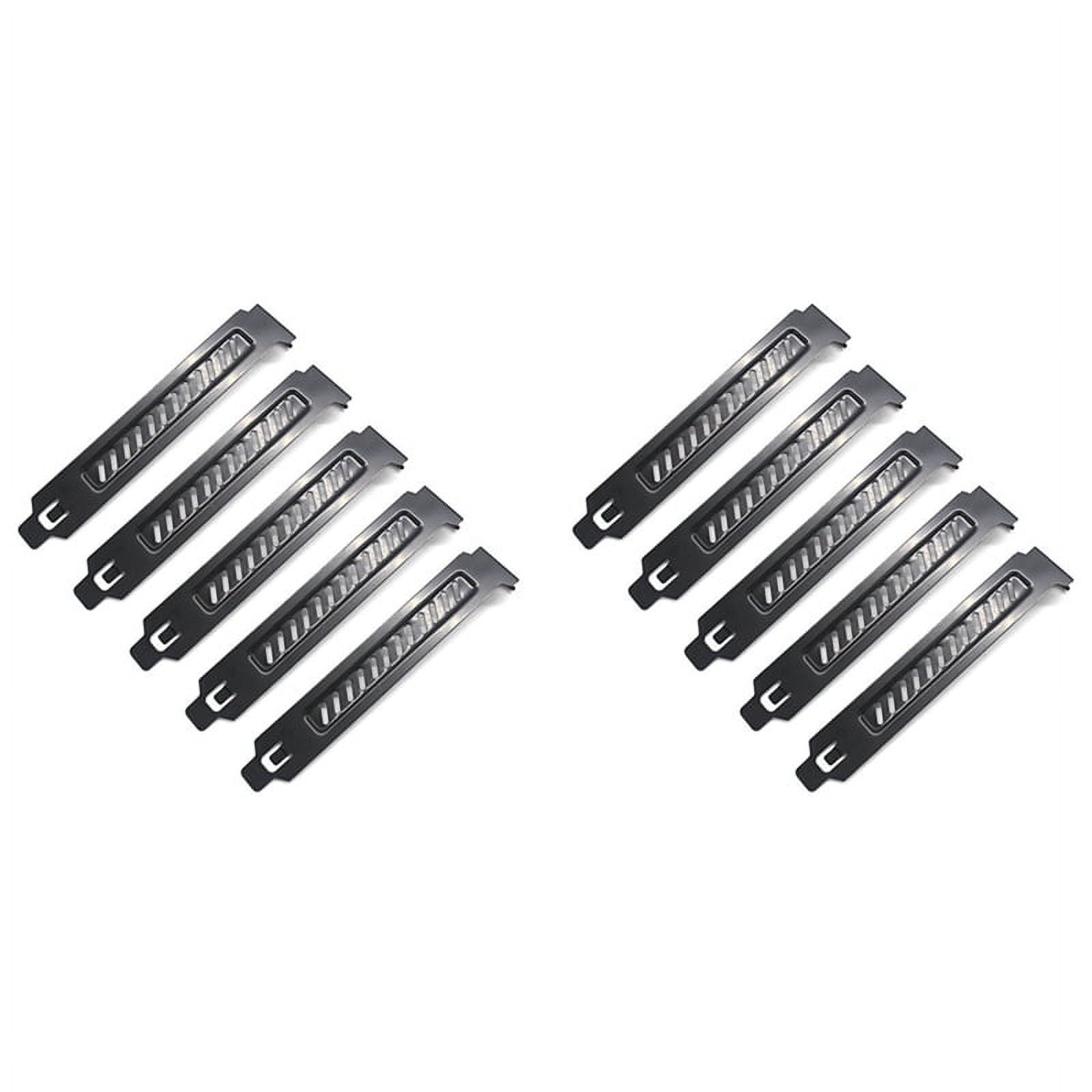 10Pcs PCI Slot Cover Cover Dust Filter Blanking Board Cooling Fan Dust ...