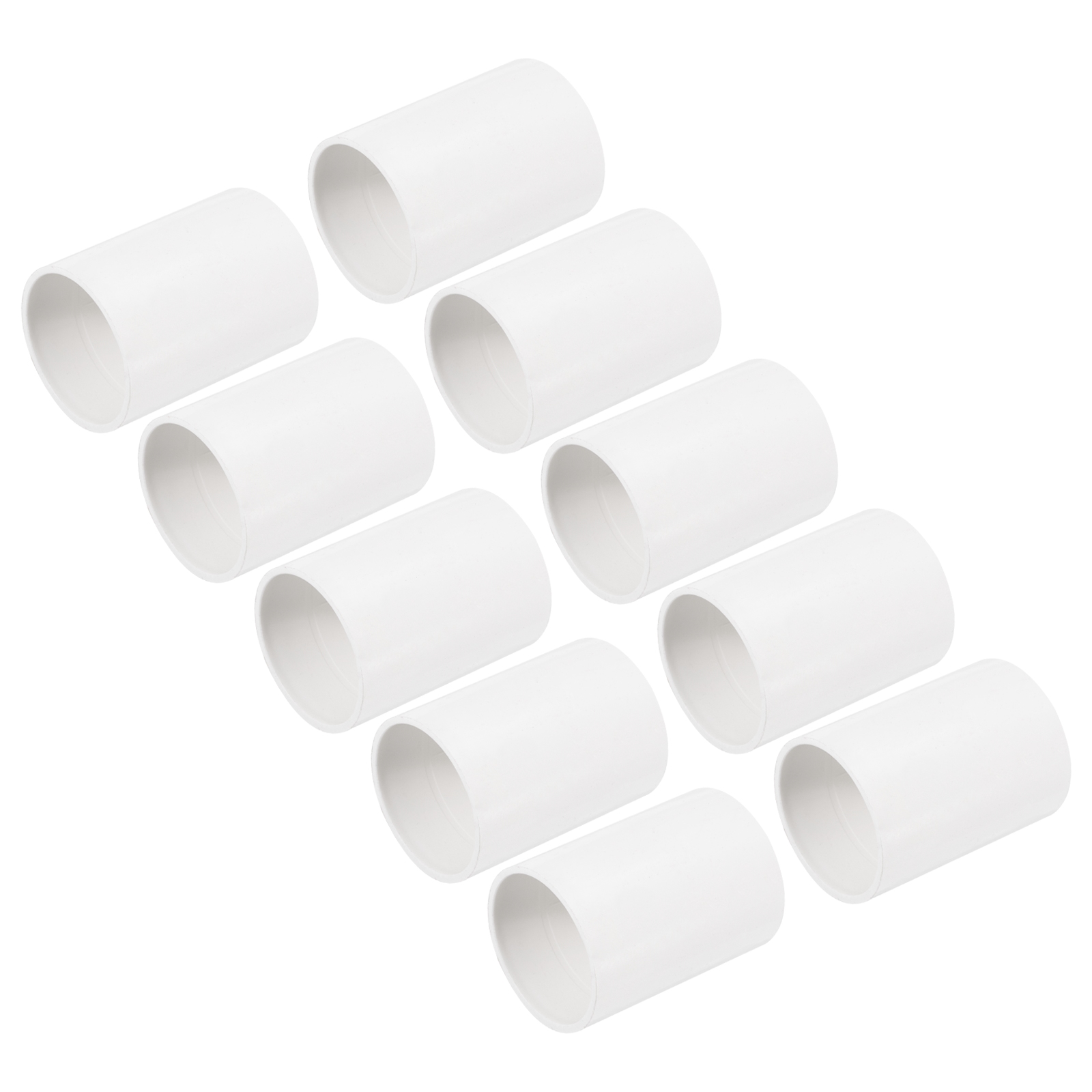 10Pcs PVC Pipe PVC Conduit Coupler Straight Fittings Efficacy 32 mm ...