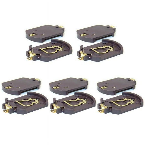 10Pcs/Pack 3v Battery Holder for CR2016 Plastic Durable Button Cell ...
