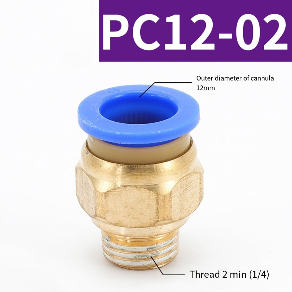 10Pcs Pc Air Pipe Connector High Temperature And Pressure Resistant ...