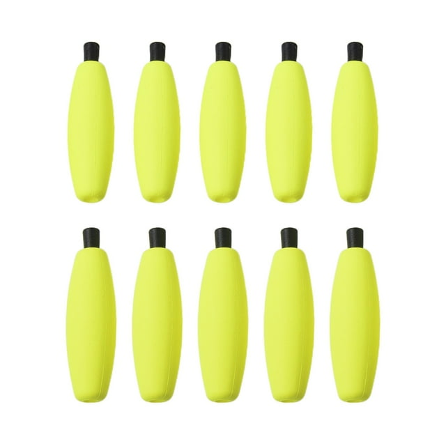 10pcs Peg Floats Catfish Fishing Bobbers Foam Rig Float Crappie Trout ...