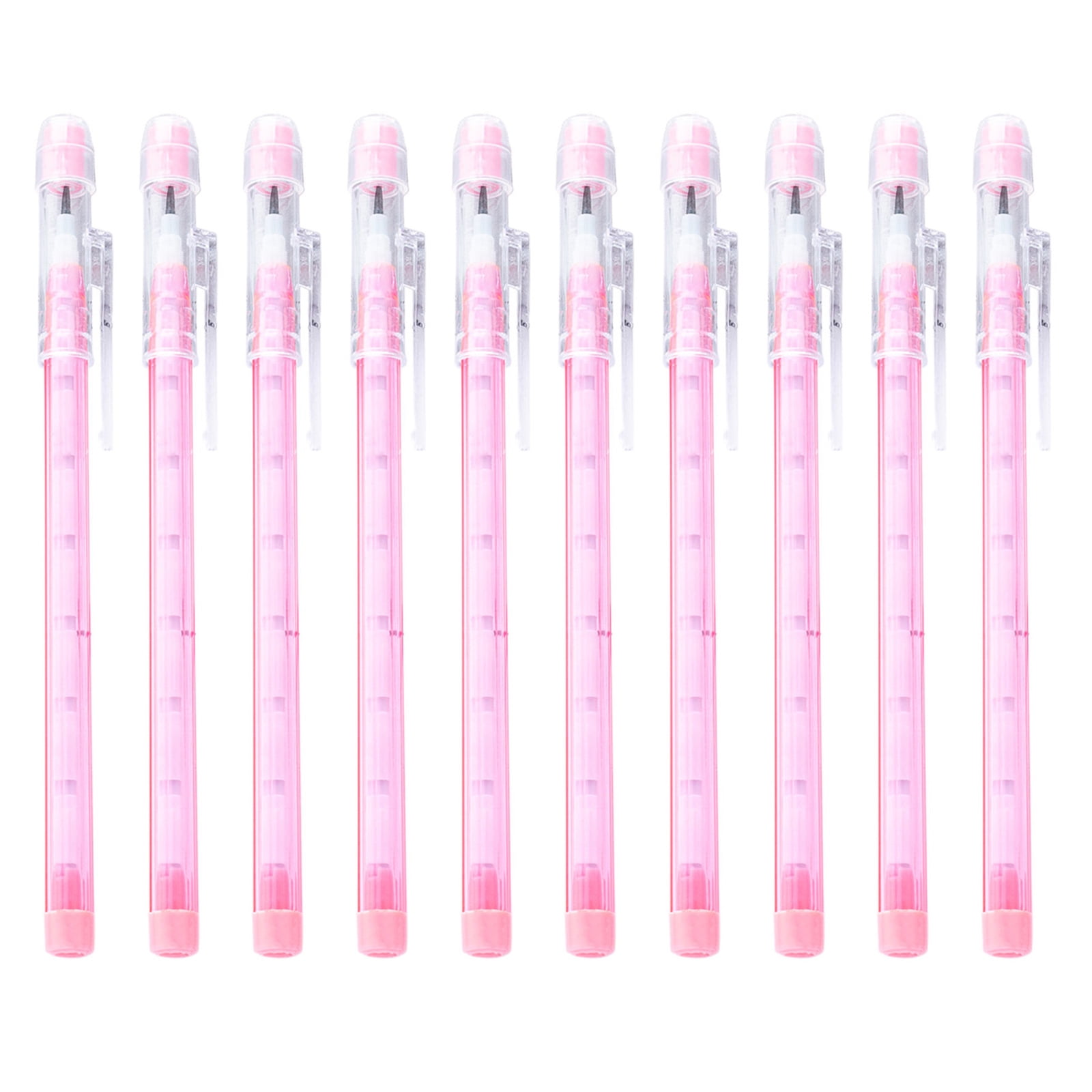 10Pcs Pencils Stackable Push Pencil Assortment with Eraser, Not ...