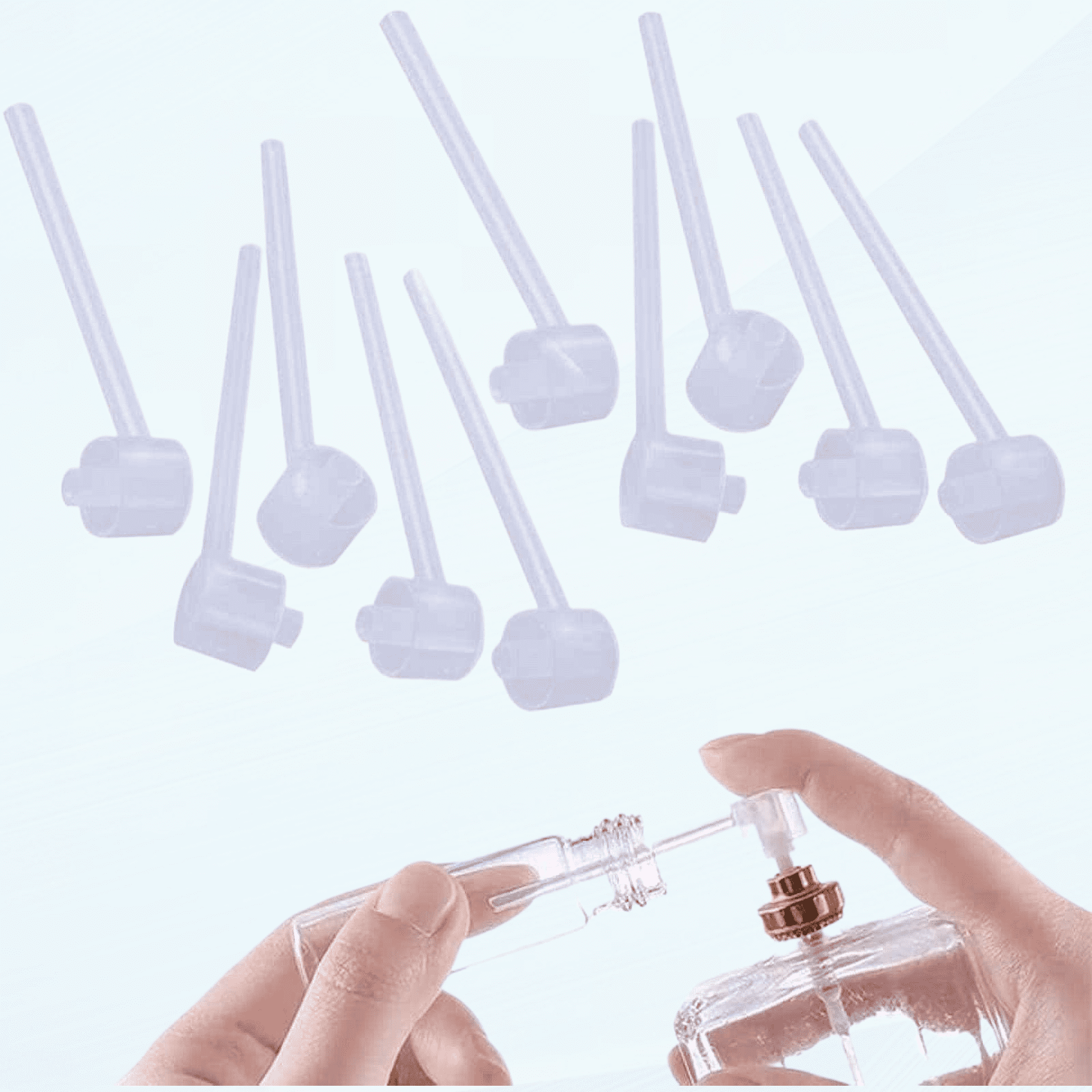 10Pcs Perfume Refill Pump Cosmetic Dispenser Pump Transfer Tool for ...