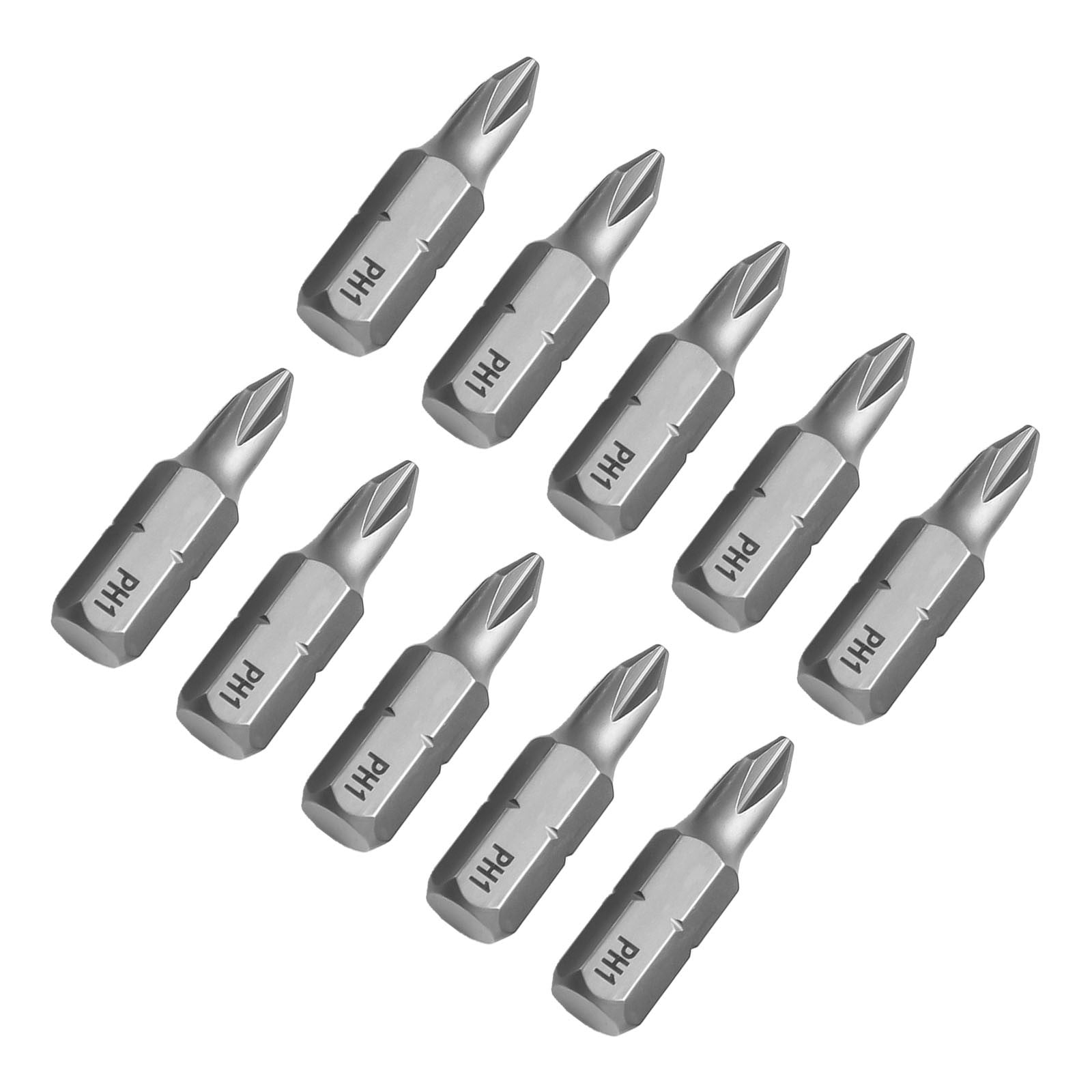 10Pcs Ph1 Ph2 Ph3 Alloy Steel Screwdriver Bit Set 25Mm Drill Impact ...