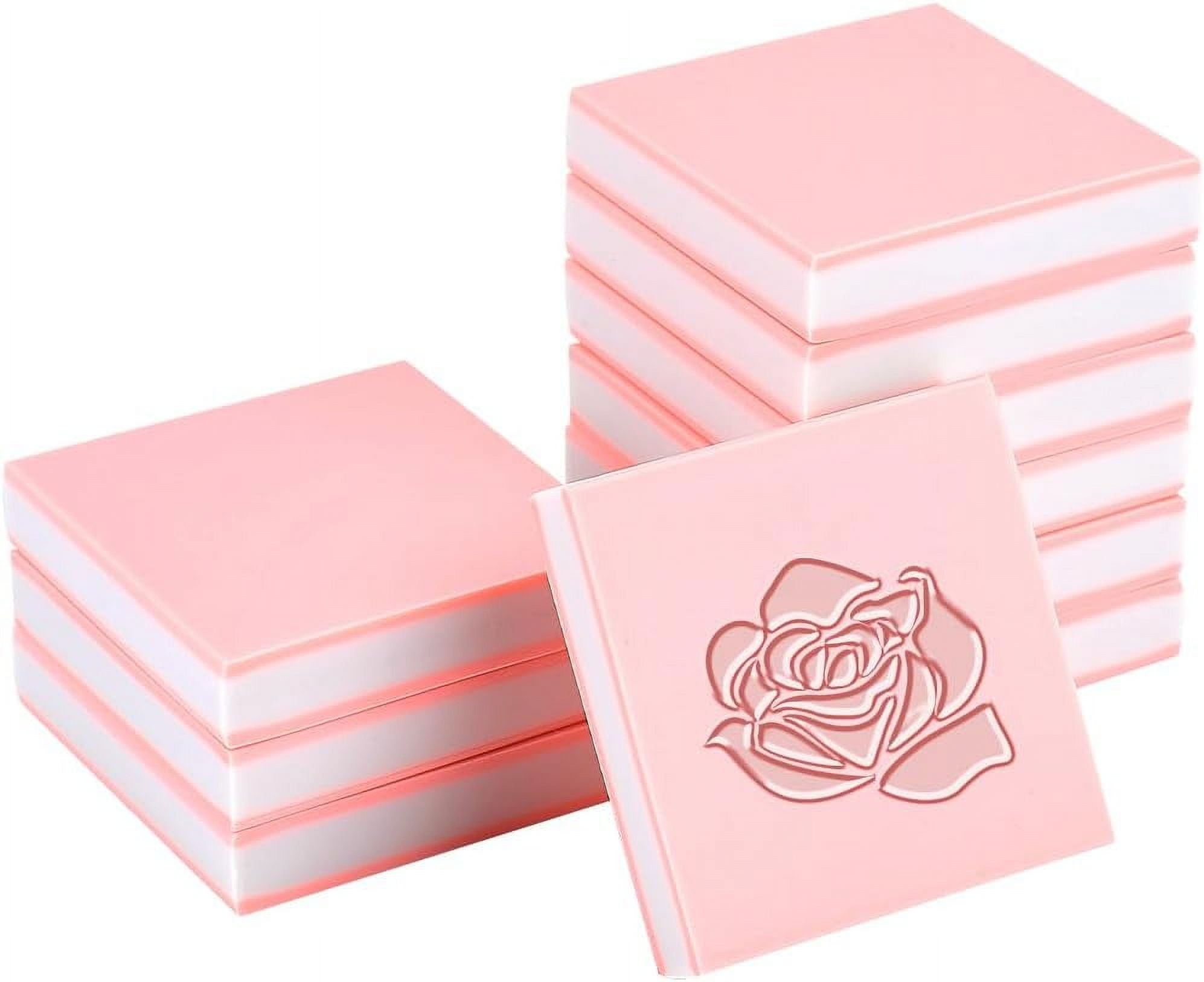 10Pcs Pink Rubber Carving Blocks Linoleum Blocks Square Rubber Stamps ...
