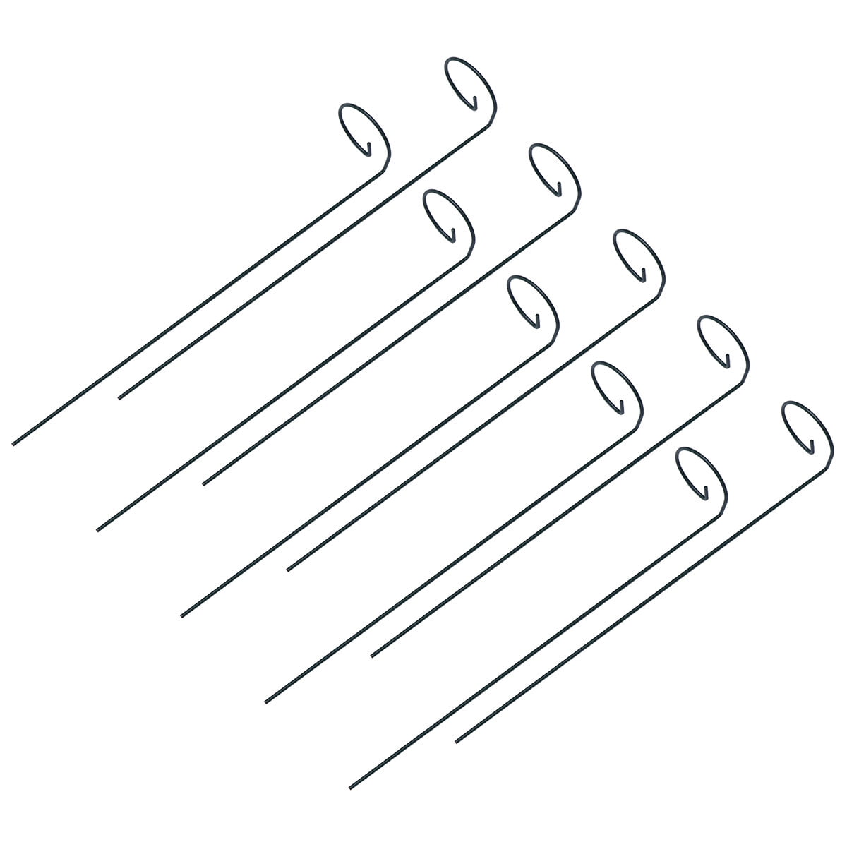 10Pcs Plant Climbing Frame Metal Botany Bracket Reusable Plant Support ...