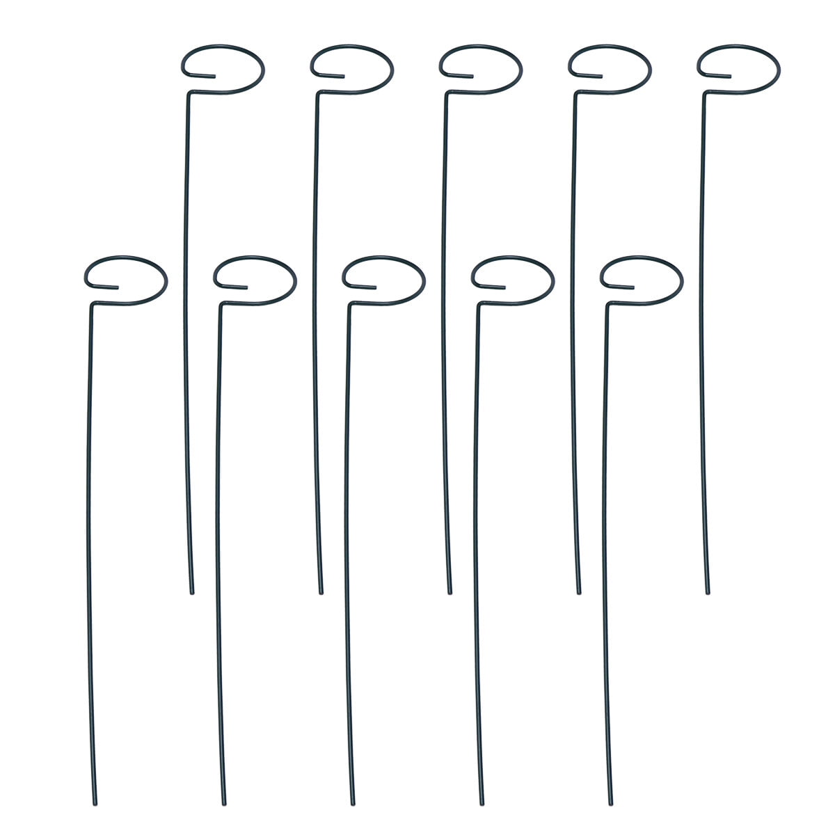 10Pcs Plant Climbing Frame Metal Botany Bracket Reusable Plant Support ...